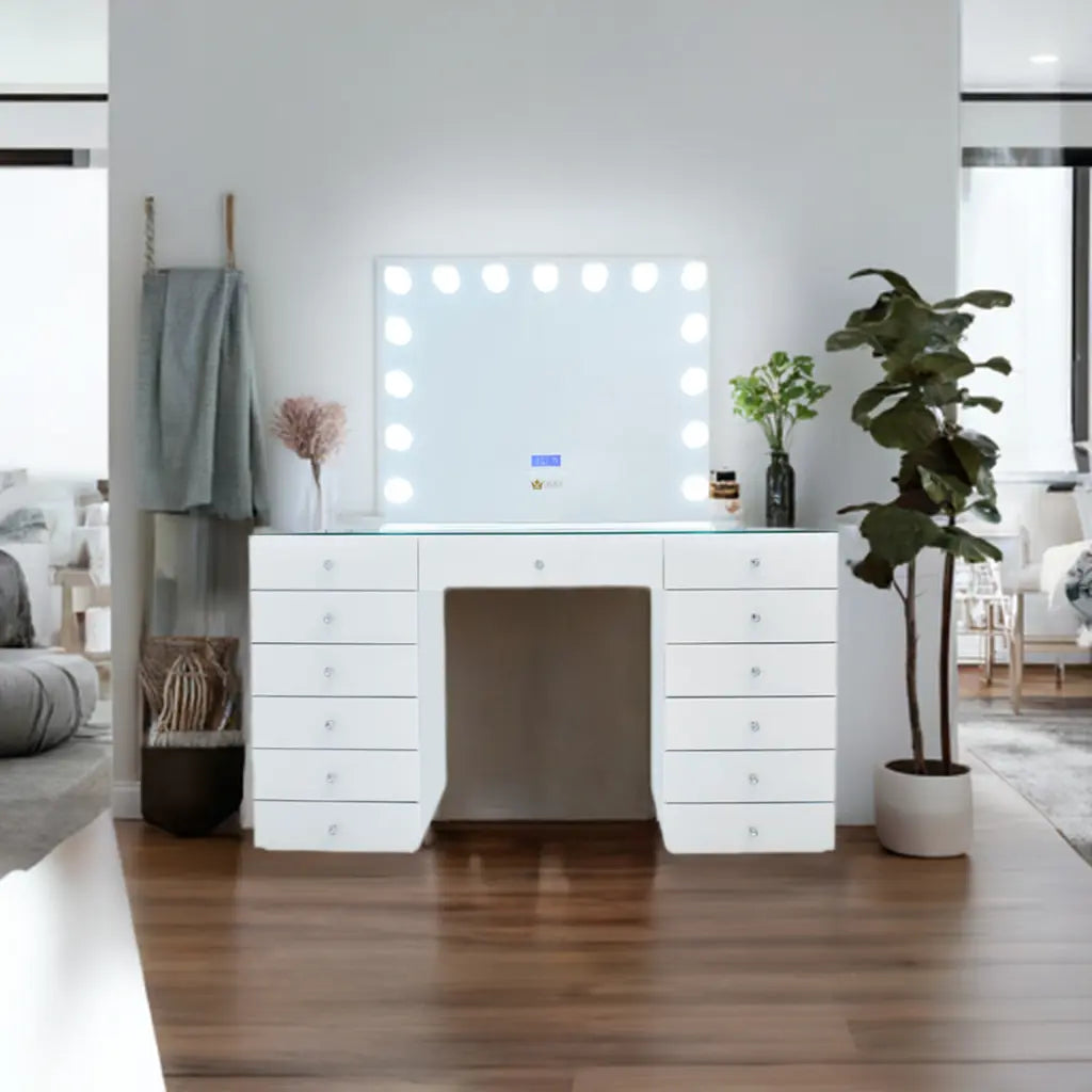 Crown Vanity - Hollywood Makeup Vanity - Makeup Vanities