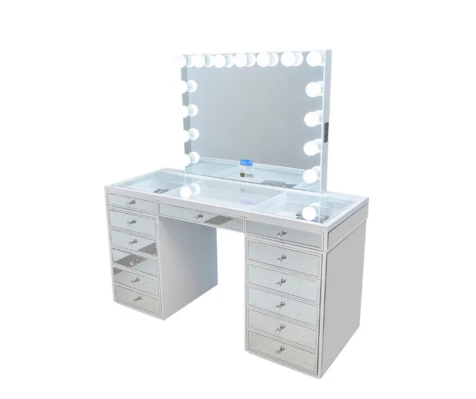 Crown Vanity - Hollywood Makeup Vanity - Makeup Vanities