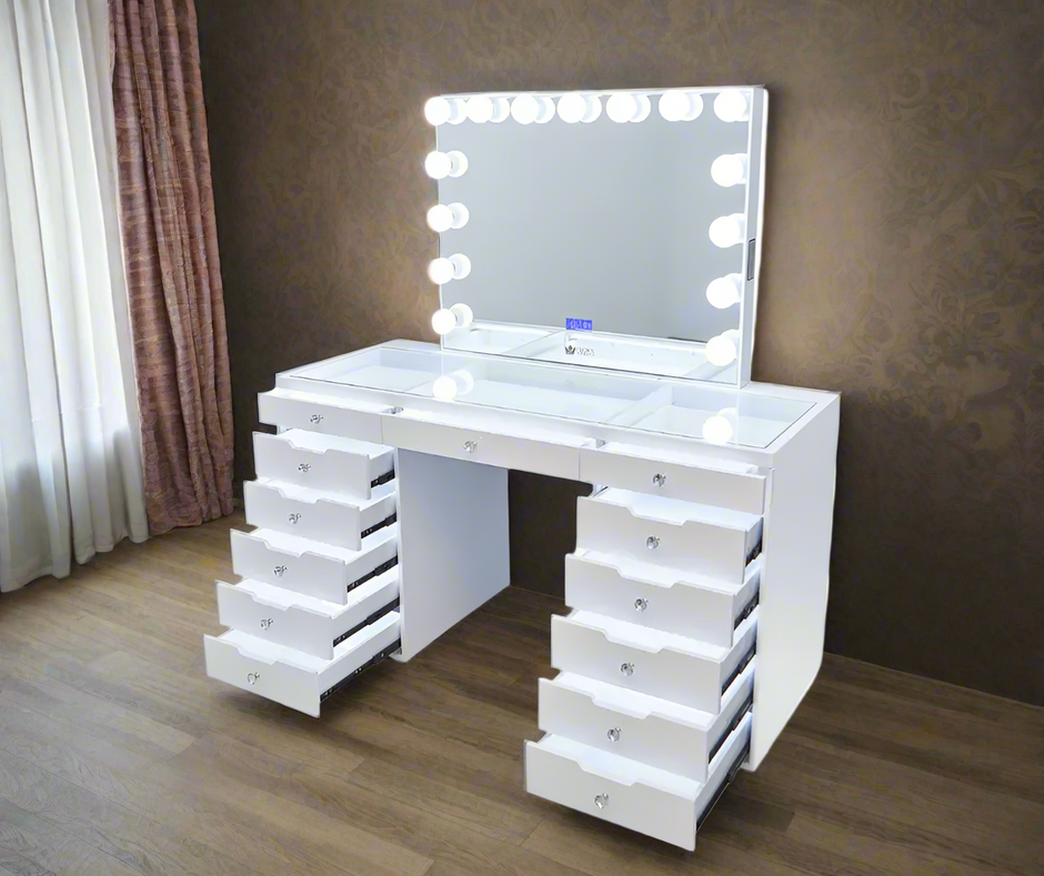 Crown Vanity - Hollywood Makeup Vanity - Makeup Vanities