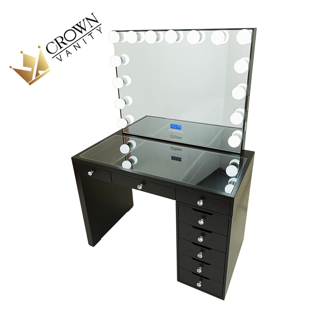 Crown Vanity - Hollywood Makeup Vanity - Makeup Vanities
