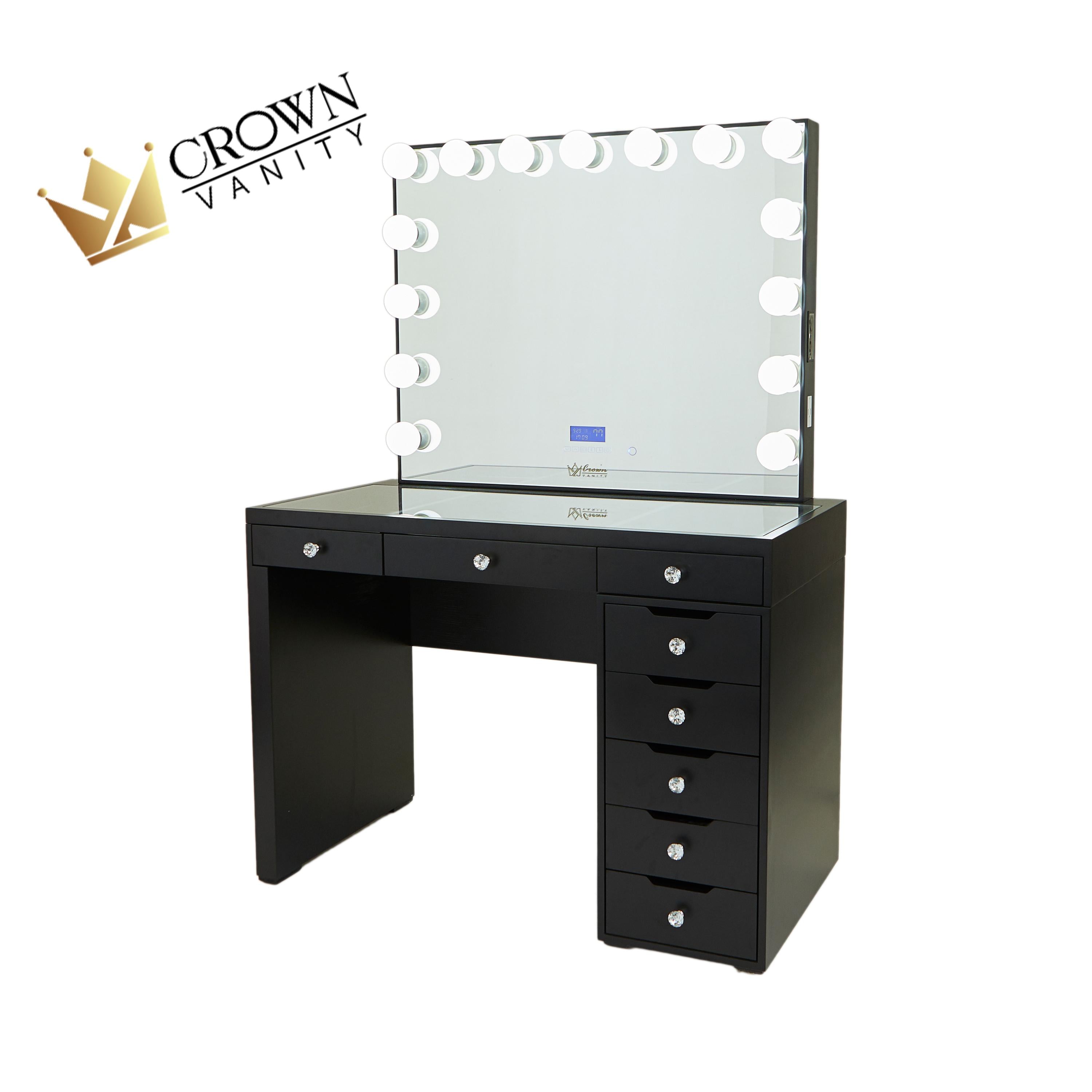Crown Vanity - #1 Modern Hollywood Makeup Vanities, Mirrors & Tables